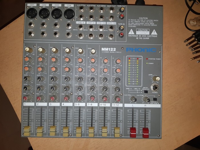 MM122 - Phonic MM122 - Audiofanzine