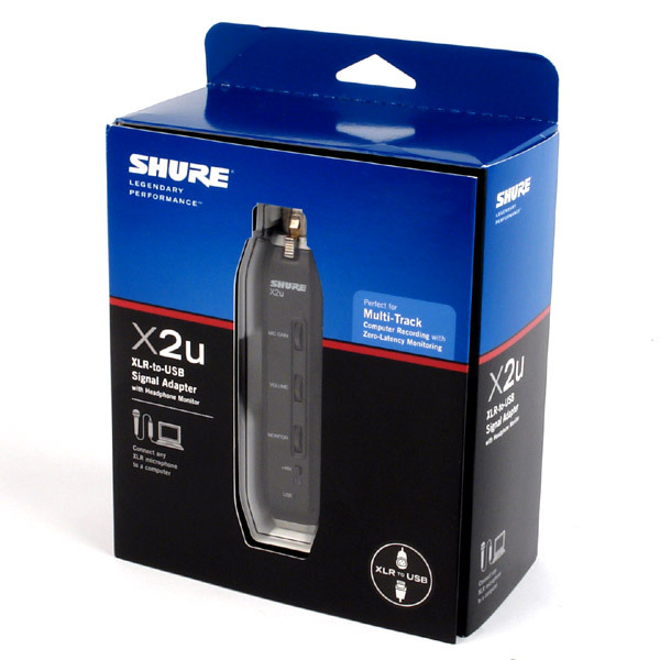 X2u - Shure X2u - Audiofanzine