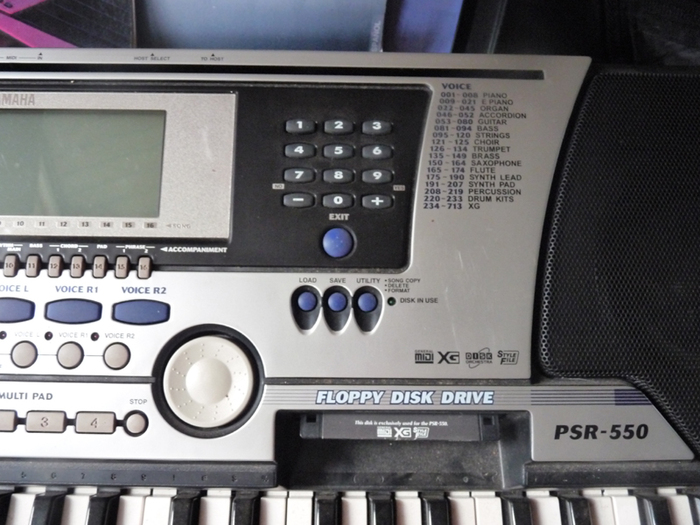 PSR-550 - Yamaha PSR-550 - Audiofanzine