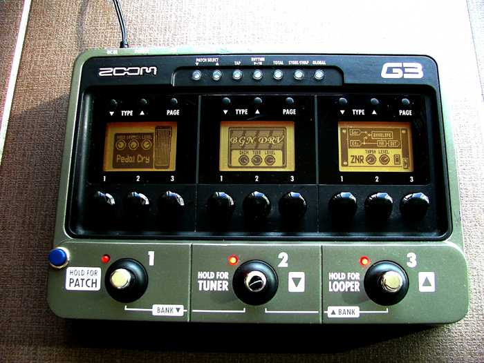 Photo Zoom G3 : Zoom G3 (79622) (#916131) - Audiofanzine