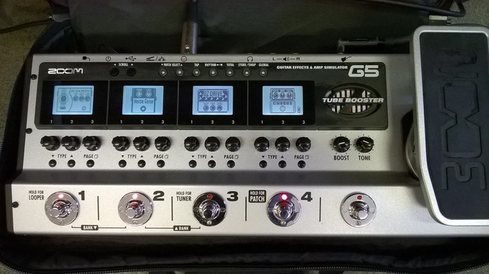 Photo Zoom G5 : Zoom G5 (62282) (#946229) - Audiofanzine