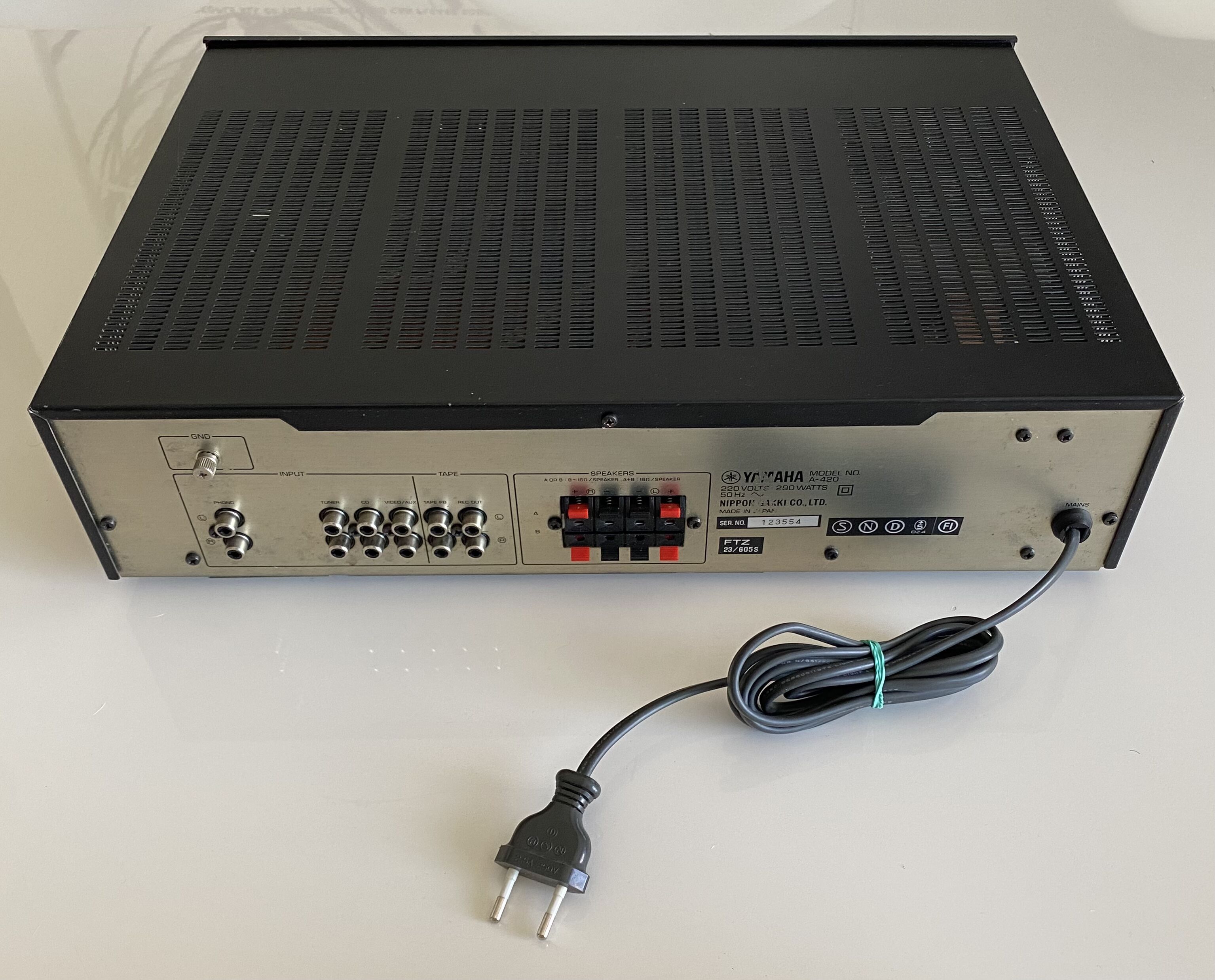 Ampli YAMAHA A-420 (natural sound stéréo amplifier) occasion (Ile-de ...